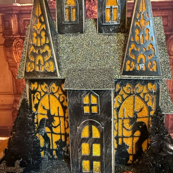 Halloween | Holiday | Putz Gothic Witch Halloween House Coven Cottage ...